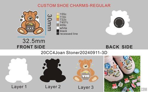 CUSTOM SHOE CHARMS-20CC4Joan Stoner – 3D SHOE CHARMS