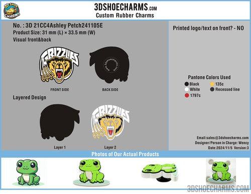 CUSTOM CHARMS 21CC4Ashley Petch-Reorder – 3D SHOE CHARMS