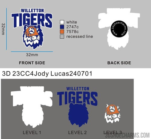 CUSTOM CHARMS-23CC4Jody Lucas240701 – 3D SHOE CHARMS