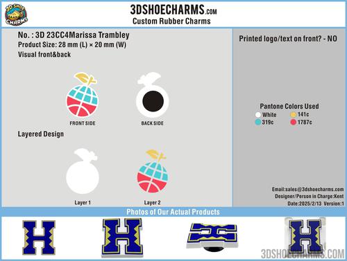 CUSTOM CHARMS-23CC4Marissa Trambley250213 – 3D SHOE CHARMS
